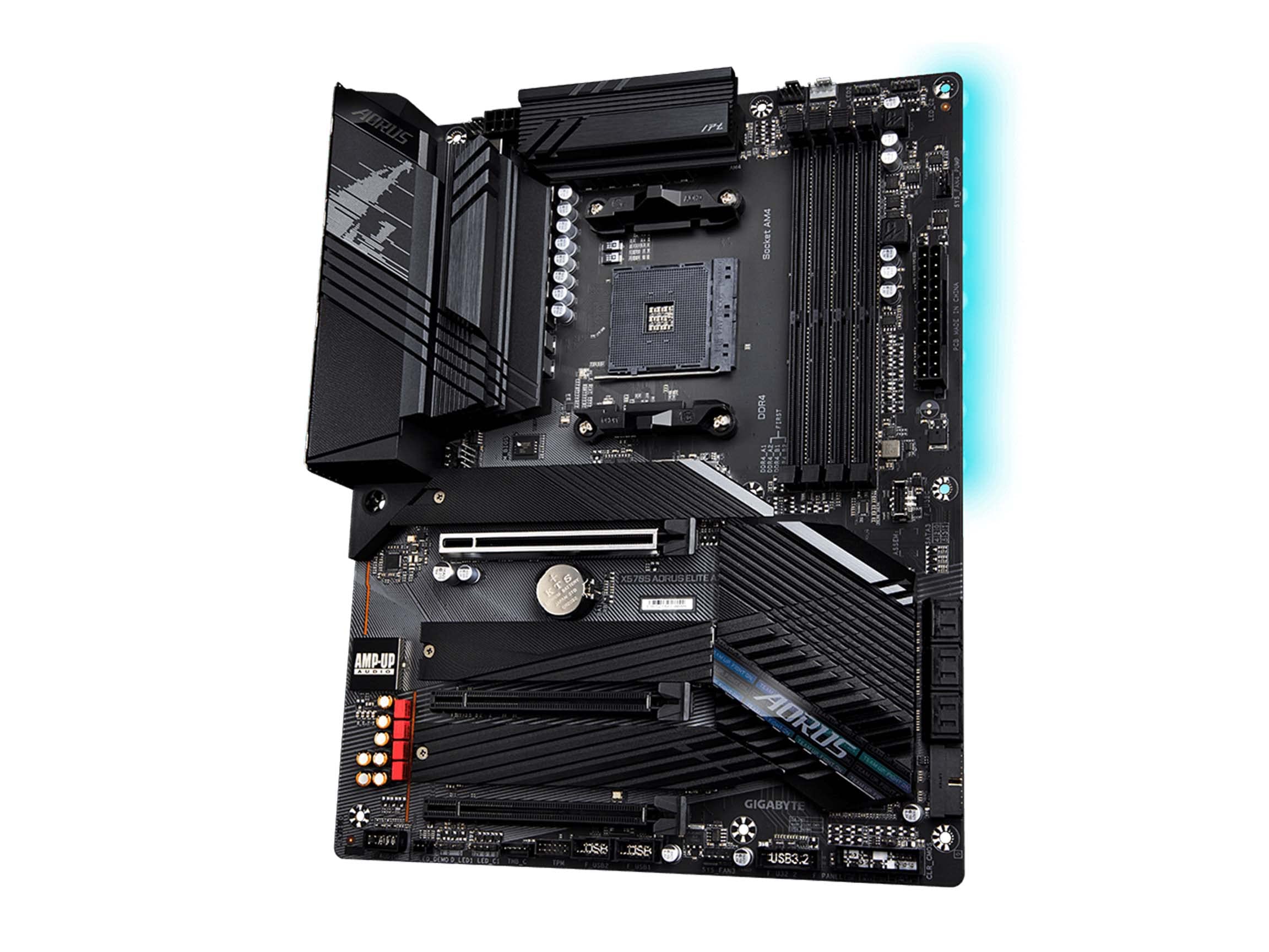 GIGABYTE X570S AORUS Elite AX (AMD Ryzen 3000/ X570S/ PCIe 4.0/ SATA 6Gb/s/USB 3.1/ ATX/Gaming Motherboard)