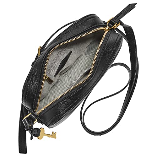 Fossil Women's Liza Eco Leather Camera Bag Crossbody Purse Handbag