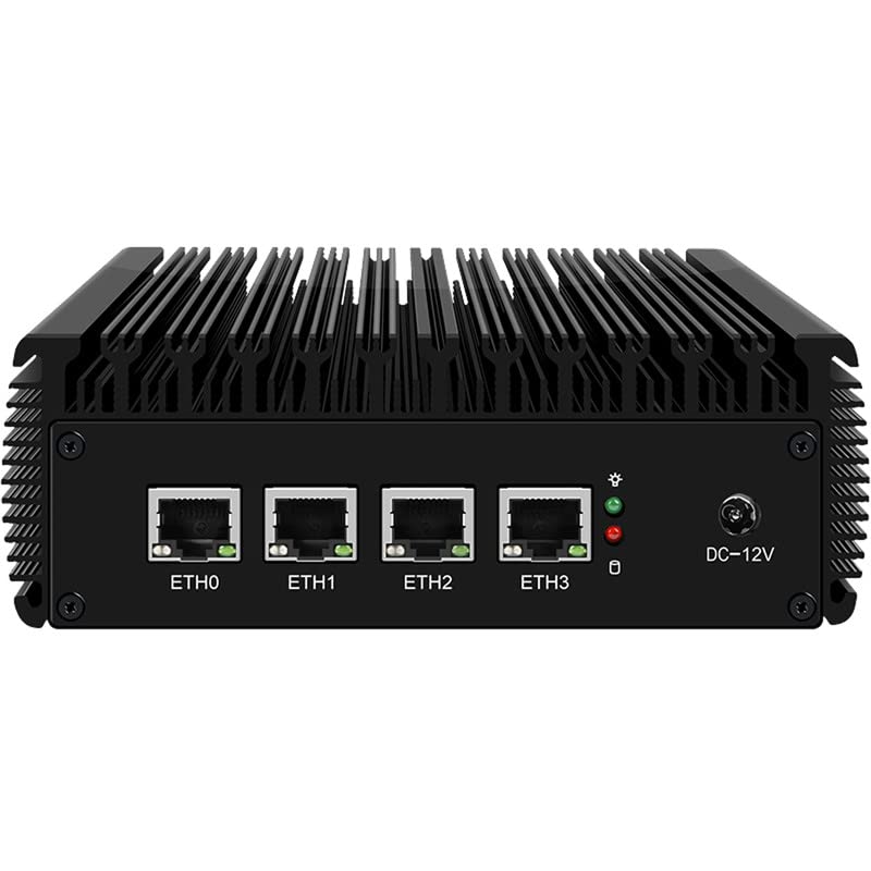 New Firewall Micro Appliance, Firewall Mini PC Celeron N5105 Quad Core Router PC,4 Intel i225 Nics Ports, AES-NI, VPN, 8GB RAM 128GB SSD