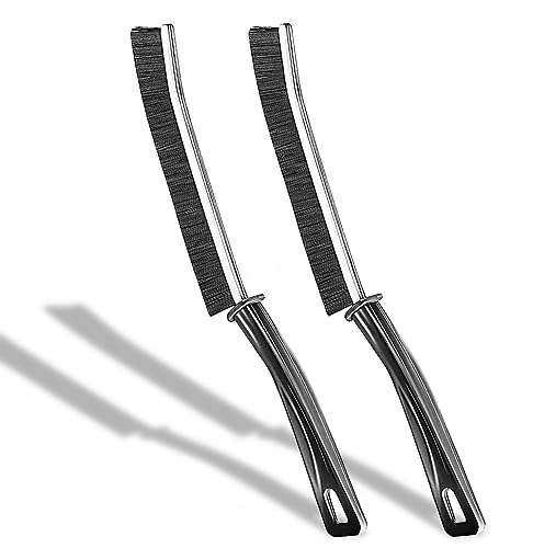 Gap Cleaning Brush Grout Cleaner Brush with Hard Handle Scrub Deep Tile Joints Stiff Angled Bristles for Showers, Bathtubs, Kitchens - Multi-Surface All-Around Household Cleaning Tool (2)