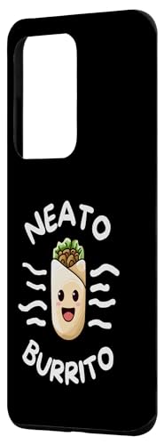 Galaxy S20 Ultra Neato Burrito Lover Cute Kawaii Funny Saying Food Pun Dark Case