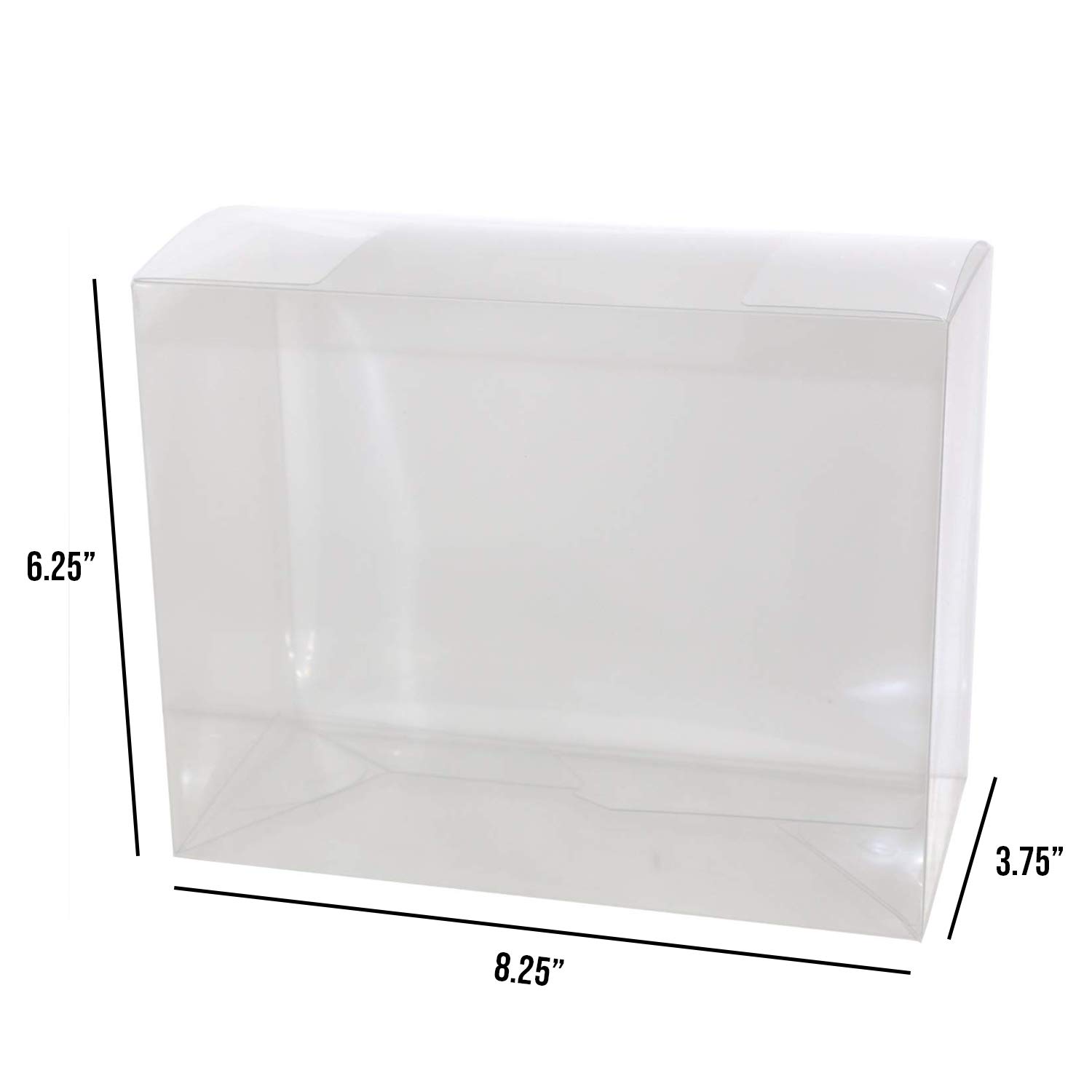 Gosu Toys Clear Plastic Protector Case Compatible for 2-Pack Funko Pop Figures (5 Pack)