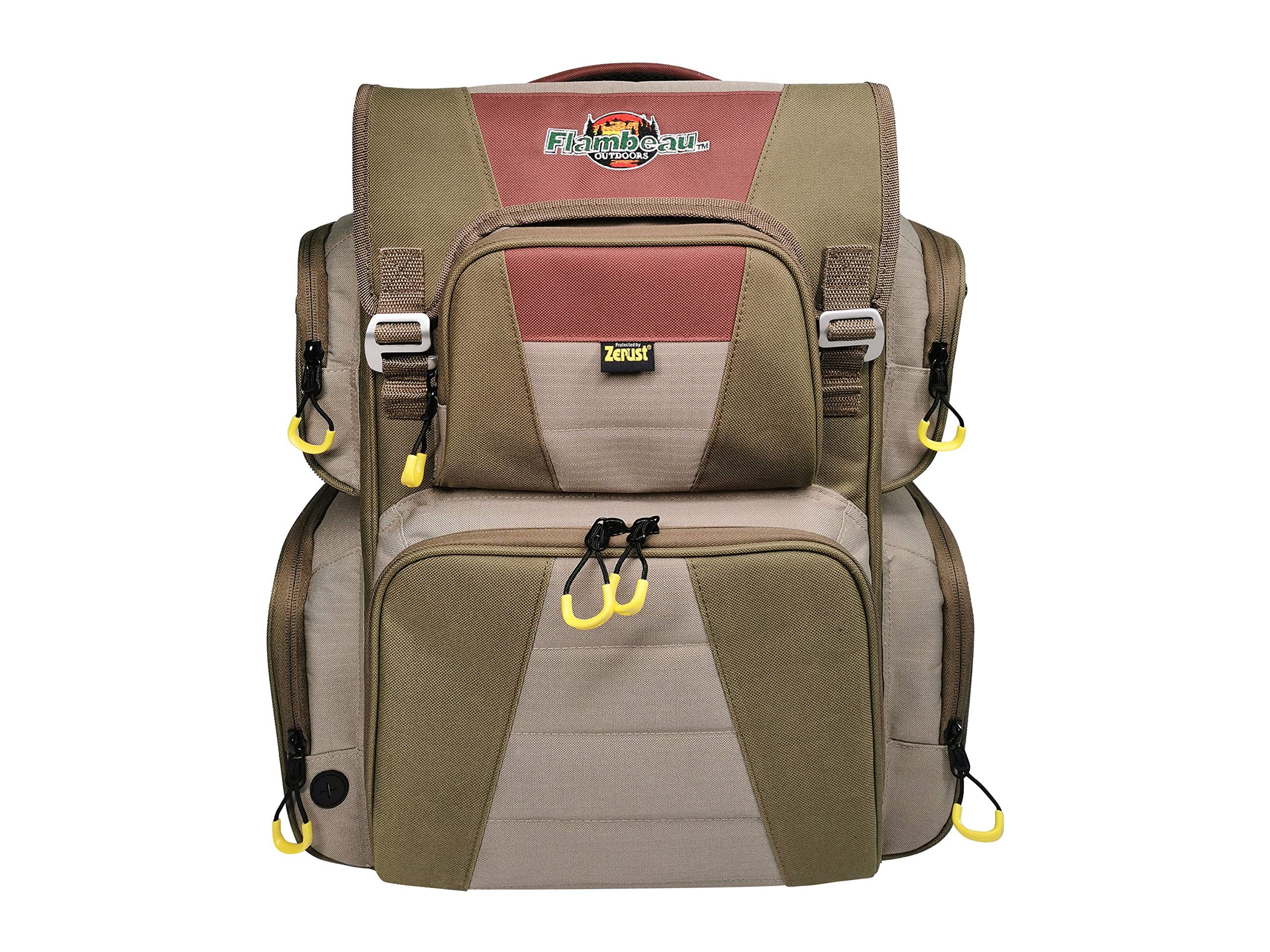 Flambeau 5007 Heritage Tackle Backpack - Evolution Outdoor Utility Boxes Bundle