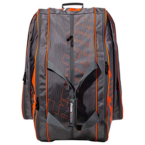 Franklin Sports Pro Series Pickleball Paddle Bag Grey/Orange