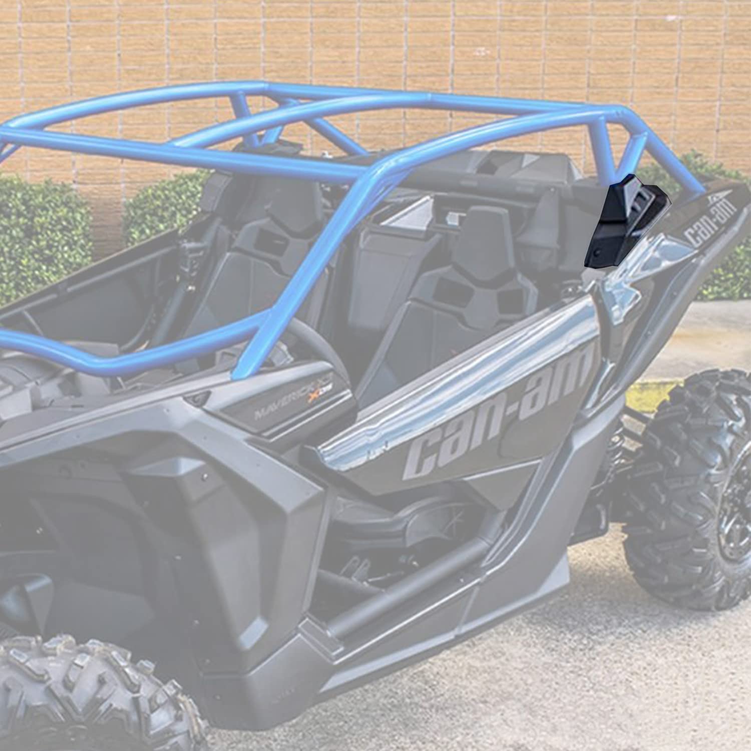 HAKA TOUGH Rear Cage Trim Plastic Cover for 2017-2022 Can Am Maverick X3 / X3 Max, C Pillar Protection Shield Guard Plate Accessories Replace OEM # 705010335,705010336 (LH & RH)