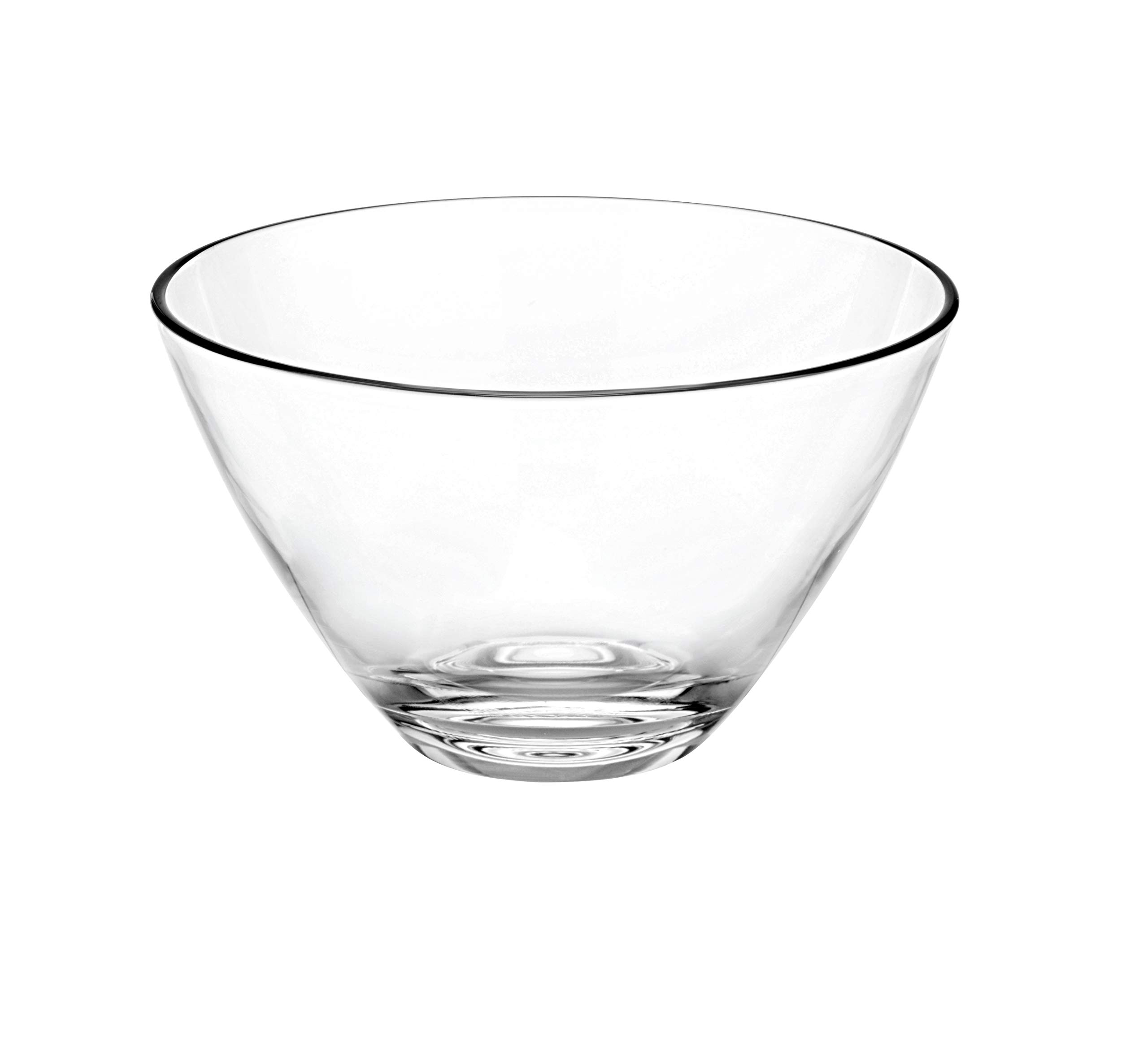 Glass Individual Small Bowl - Set of 6-4.75" D - By Barski - European Quality - Could Be Used For Small Fruit/Nut/Dessert - Bowls are 4.75" Diameter - Made in Europe