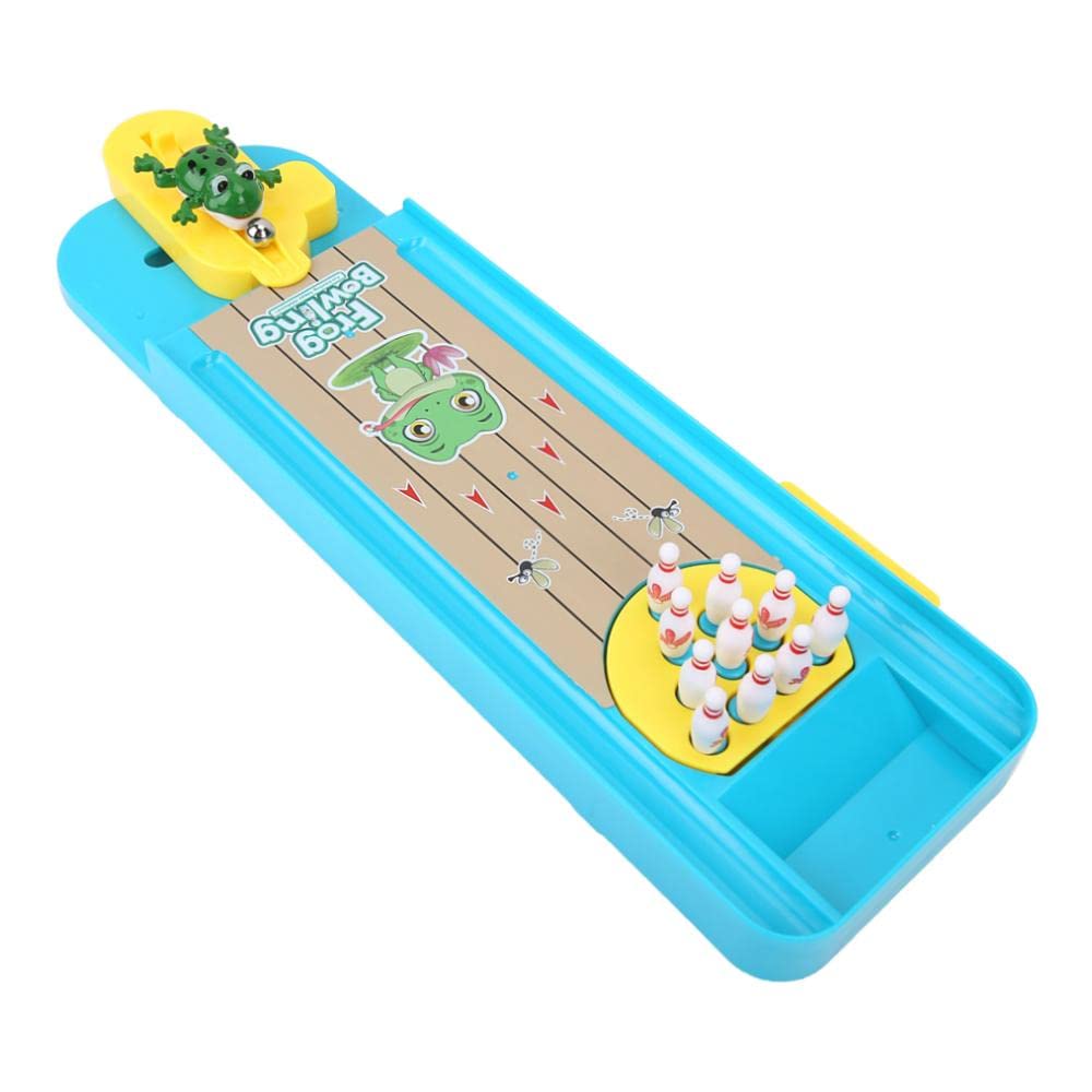 Interactive Table Bowling Game Set Entertainment Desktop Parent Ball