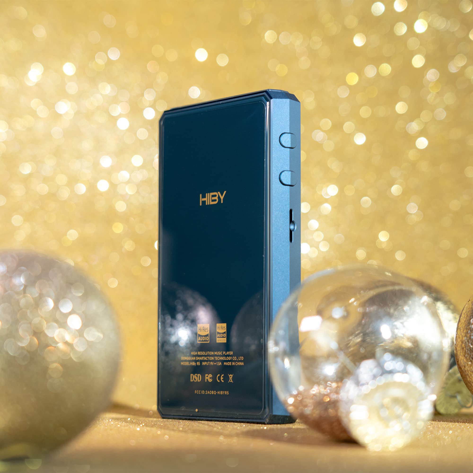 HiBy R5 Gen 2 Digital Audio Player mp3 mp4 Player with Bluetooth and WiFi Android DAP with Class A Headphone Amp Circuitry Supports Hi res Audio