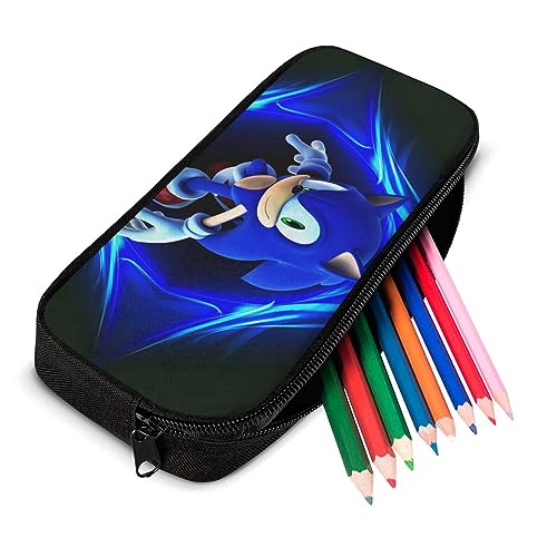 Sonic backpack - Fashion Cartoon Backpack Cute Print Backpack Travel Daypack Laptop Backpack - Hedgehog Backpack