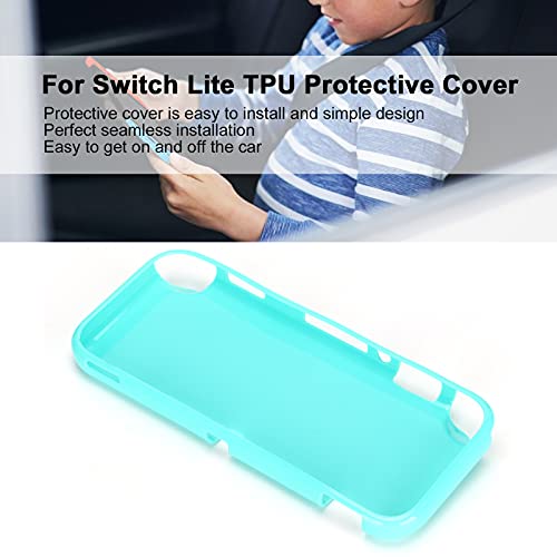 Game Console Protective Cover, Non Slip, Durable and Stylish, TPU Material Safe and Environmentally Friendly, Non Yellowing, wear Resistant, Anti Fingerprint(Turquoise)