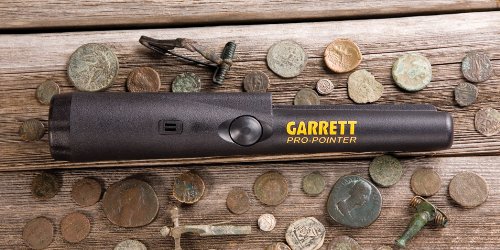 Garrett Pro Pointer Pinpointer Metal Detector With Woven Belt Holster and FREE Utility Belt