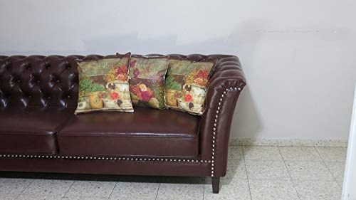 Glarcy Throw Pillow Covers (Home Garden) Couch Pillow Covers 18 x 18 Inch with a Home Garden Design