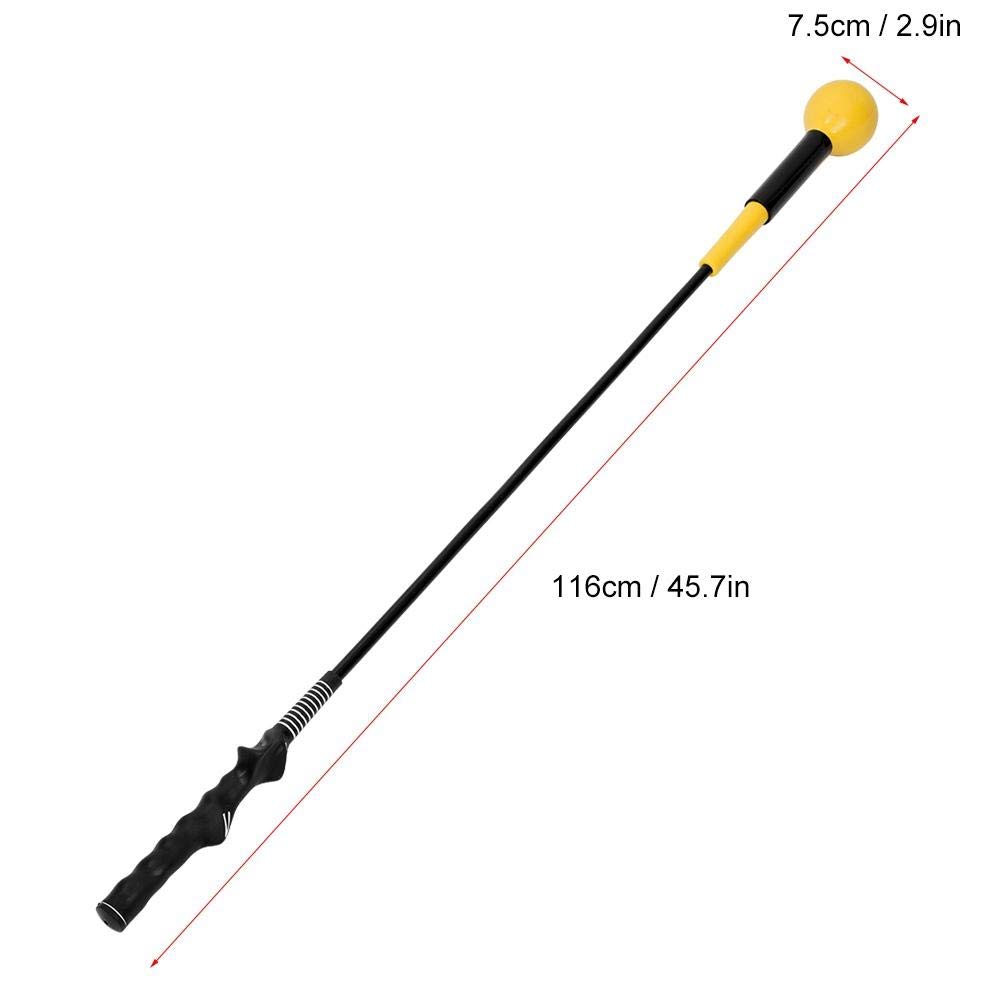 Golf Swing Trainer, Golf Training Aid Correction for Strength and Tempo Training Golf Club Equipment