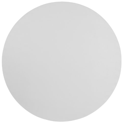Flash Furniture Kathryn 6' Round All-Occasion Plastic Folding Event Table, Foldable Portable Banquet Table for Indoor/Outdoor Events, White