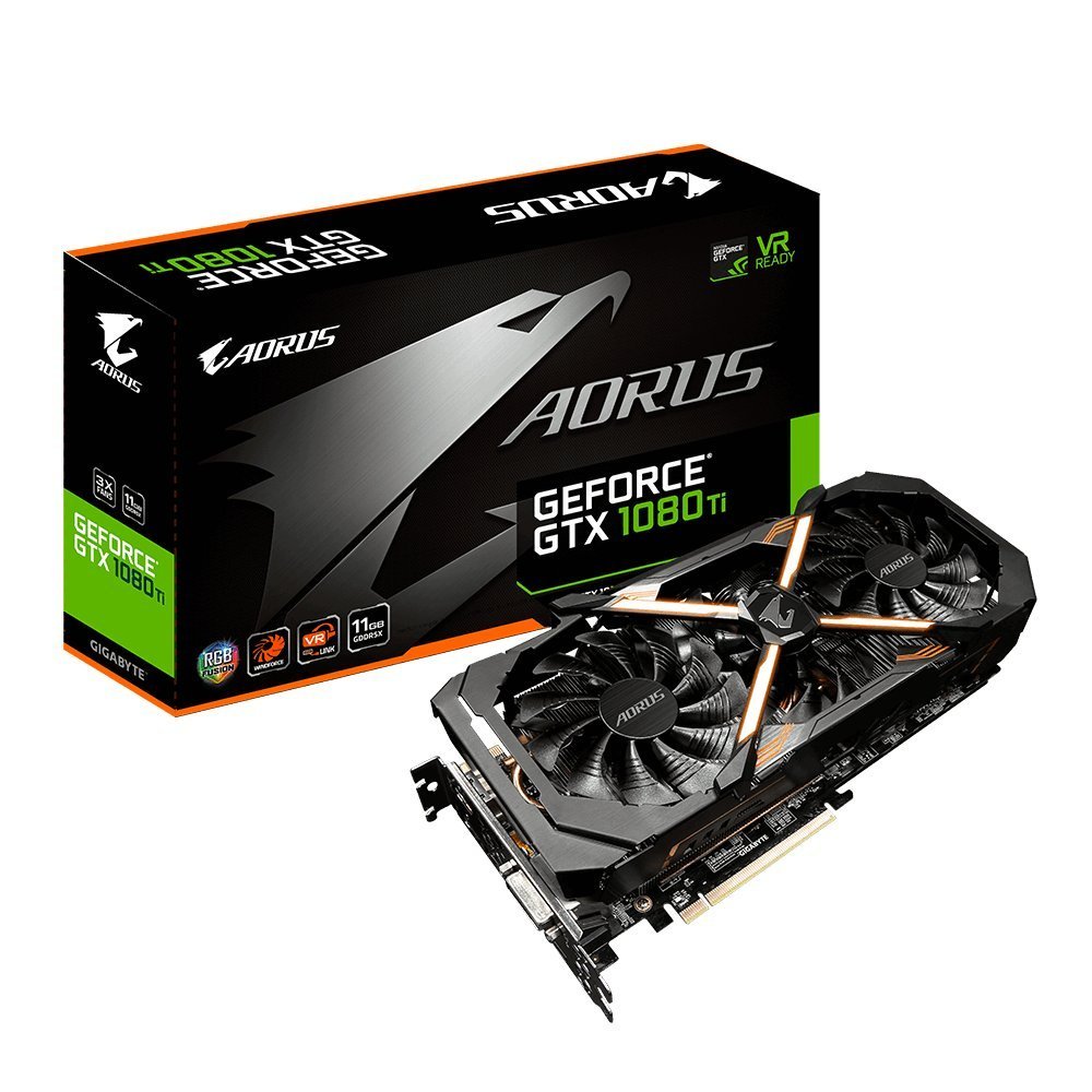 GIGABYTE GeForce GTX 1080 Ti Gaming OC 11GB Graphic Cards N108TGAMINGOC-11GD (Renewed)
