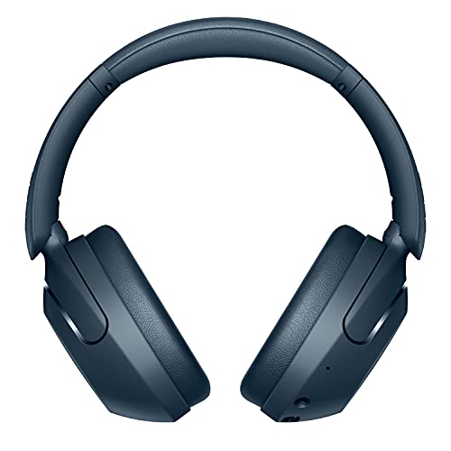 Sony Extra Bass Wireless Noise Cancelling Bluetooth Headphone, up to 30hr Battery, Over-Ear - Optimised for Alexa and Google Assistant, Hands-Free Calls - WH-XB910NL.CE7 - Limited Edition - Stone Blue