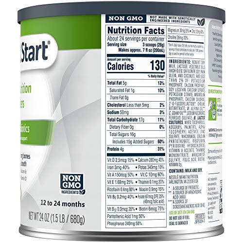 Gerber Good Start Baby Formula Powder, GentlePro Toddler Probiotics, Stage 3, 24 Ounce (Pack of 4)