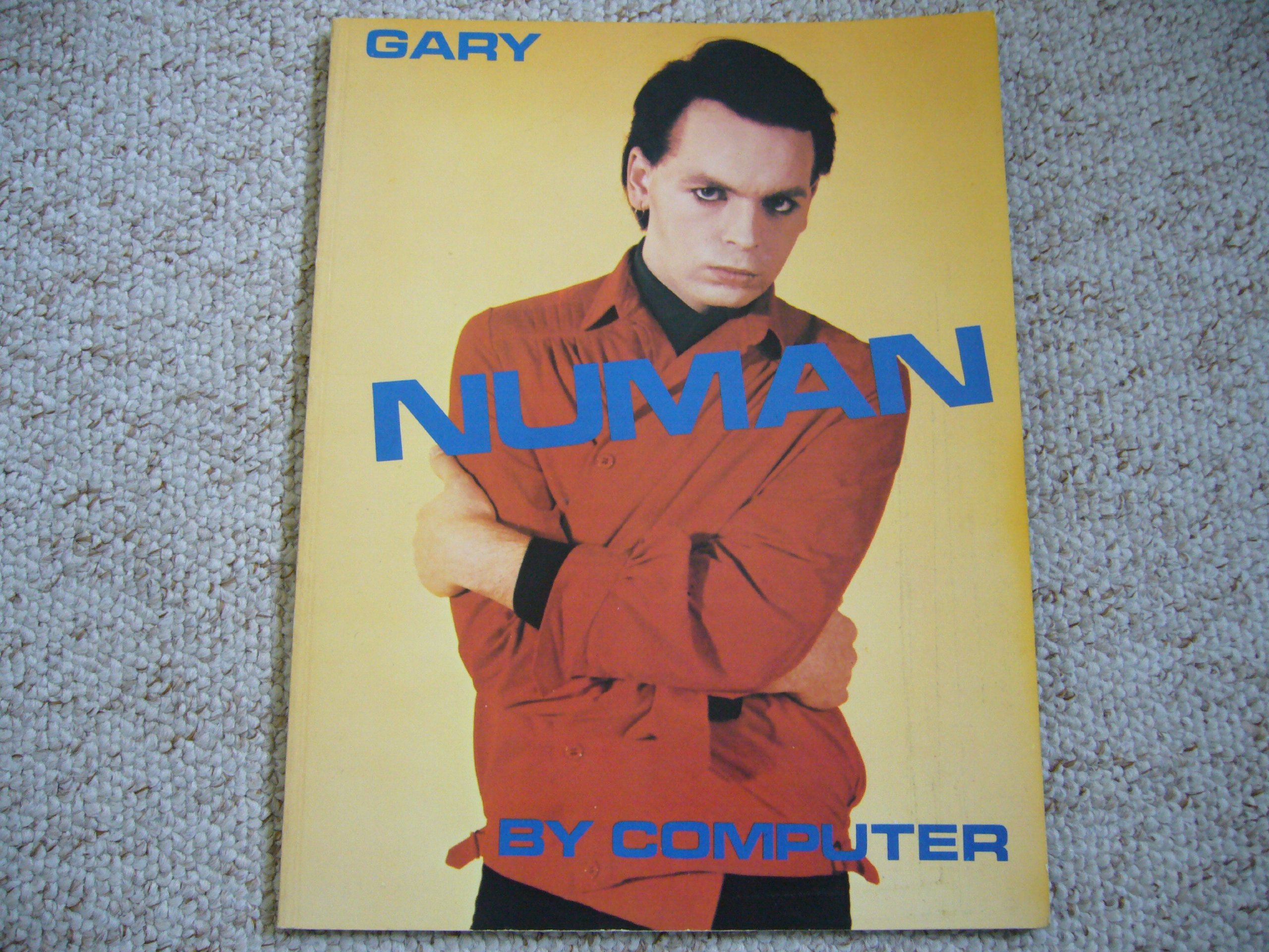 Gary Numan by computer