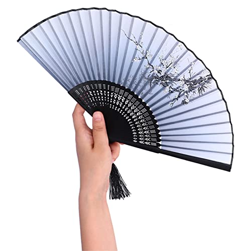 Folding Fan, Elegant Practical Multipurpose Collapsible Fan for Girls for Concerts Cosplay for Women for Dance Costumes Accessories