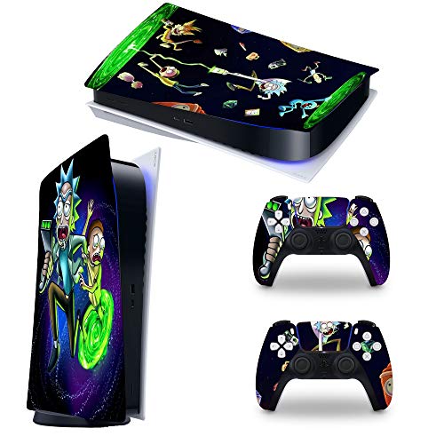 Funny Cartoon Troll PS5 Digital Edition Whole Body Vinyl Skin Sticker Decal Cover for Playstation 5 Digital Edition System Console and Controllers