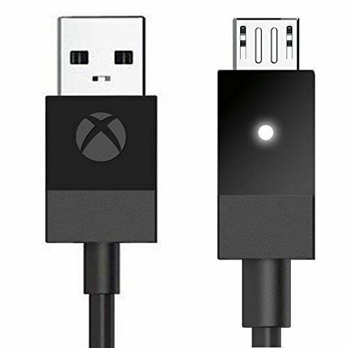 Genuine USB Charging/Charger Cable - Original Cord - 5 FT Wire - for Microsoft Xbox One (Bulk Packaging)