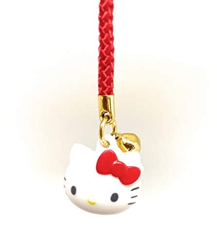Friend Sanrio Bell Key Chain Key Ring Holder with Mascot (Hello Kitty)