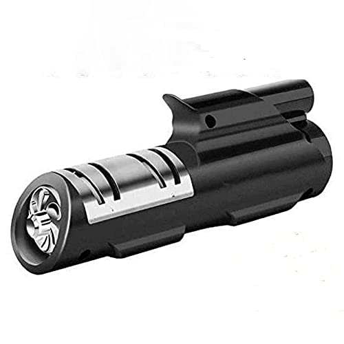 HAOSIZHEYU Kitchen Knife Sharpener- Combines Electric and Manual Sharpening for Straight and Serrated 20-Degree Knives Uses Diamond Abrasives for Sharp Durable Edges, 4-Stage,