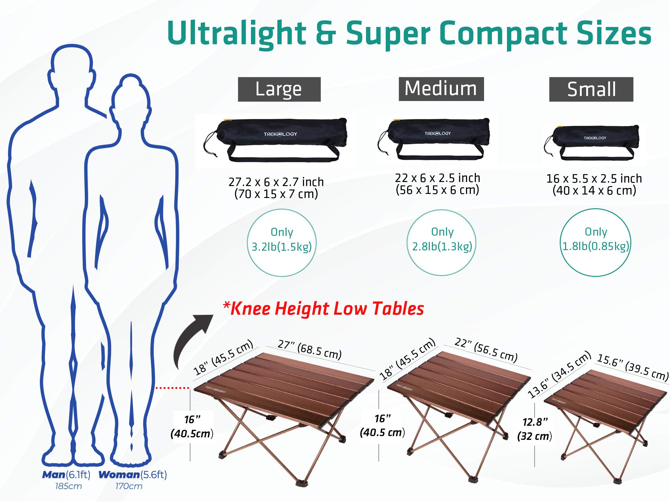 Folding Camping Table That Fold Up Lightweight, Small Camp Table, Foldable Beach Table for Sand Foldable Table Camping, Side Table, Portable Mini Camping Table Folding, Backpacking Table Ultralight