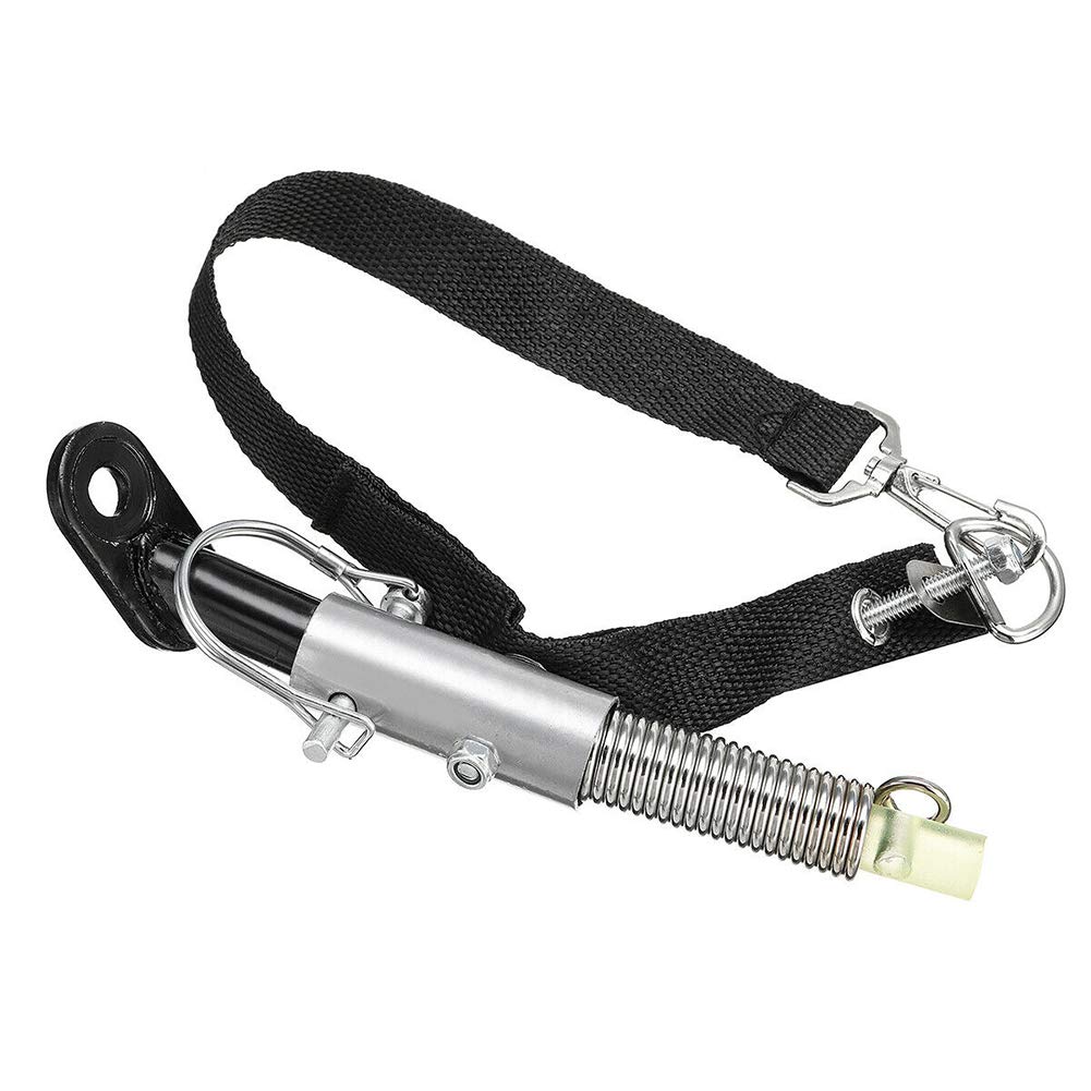 GFULLOV Bicycle Trailer Coupler Iron Bike Trailer Connector Sturdy Cycling Trailer Hitch Adapter Attachment for Towbar Baby Pet Stroller
