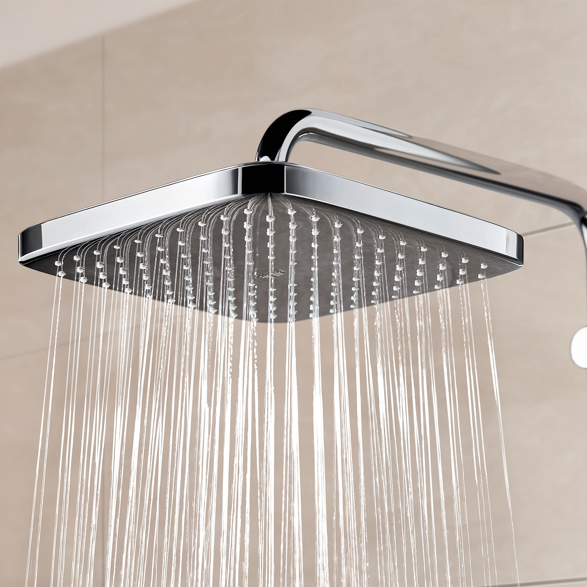 GROHE Tempesta 250 Rain Shower head in Starlight Chrome - Square