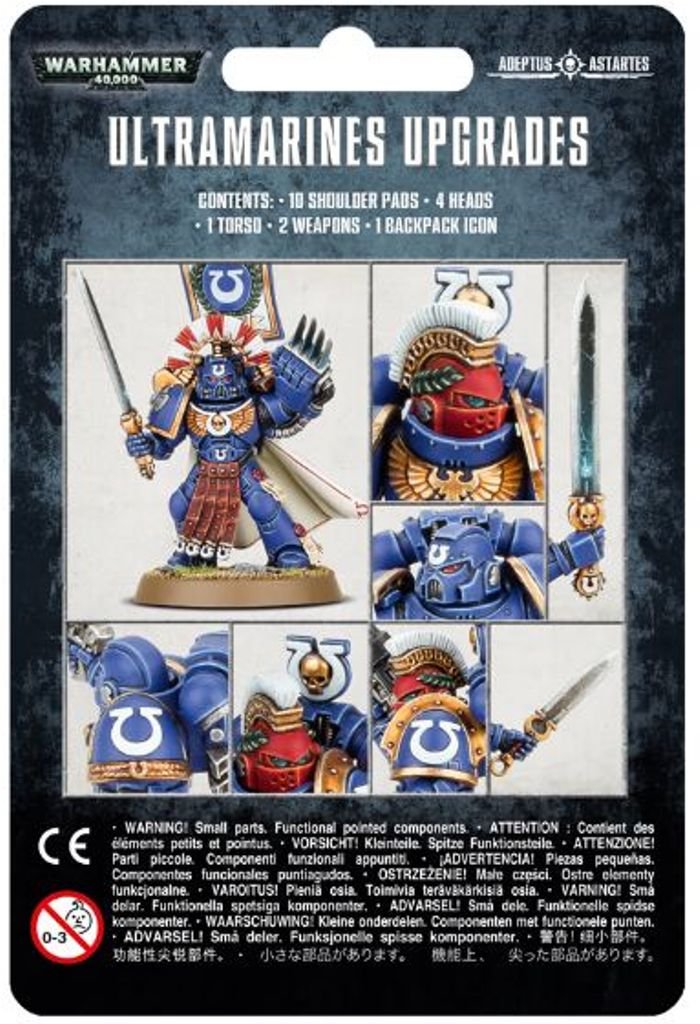 Games Workshop Warhammer 40,000 Ultramarines Upgrade Pack