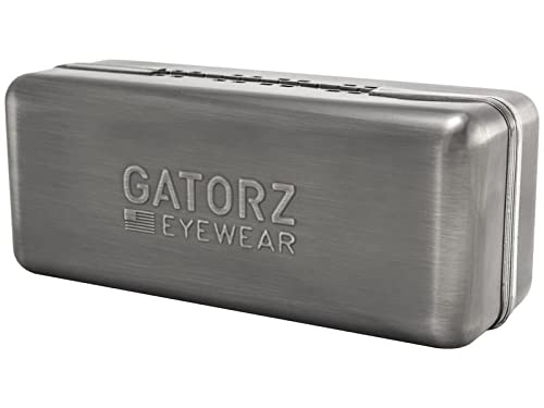 Gatorz Eyewear MILSPEC Ballistic ANSI Z87.1 Specter Gunmetal Cerakote Frame, Smoke Lens