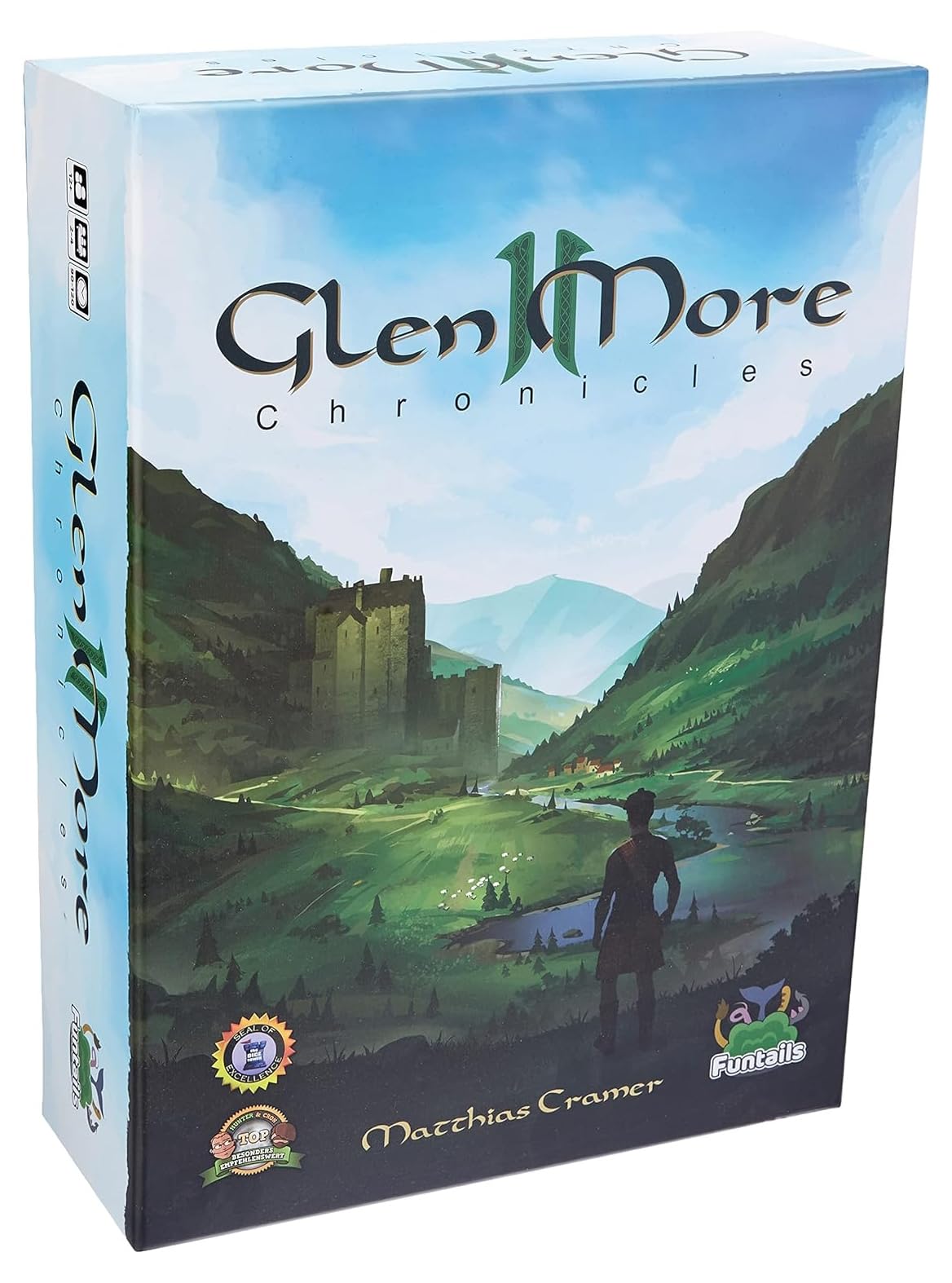 Funtails FTGM2C01DE Glen More II: Chronicles (German/English) Board Game Matthias Cramer (Glen More 2)