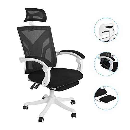 Gaming Chair Home Office Chair High Back Computer Desk Chair PU Leather Racing Chair
