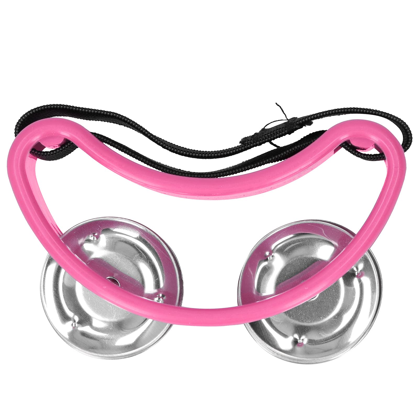 Foot Tambourine, Metal Half Moon Shaped Foot Tambourine for Party