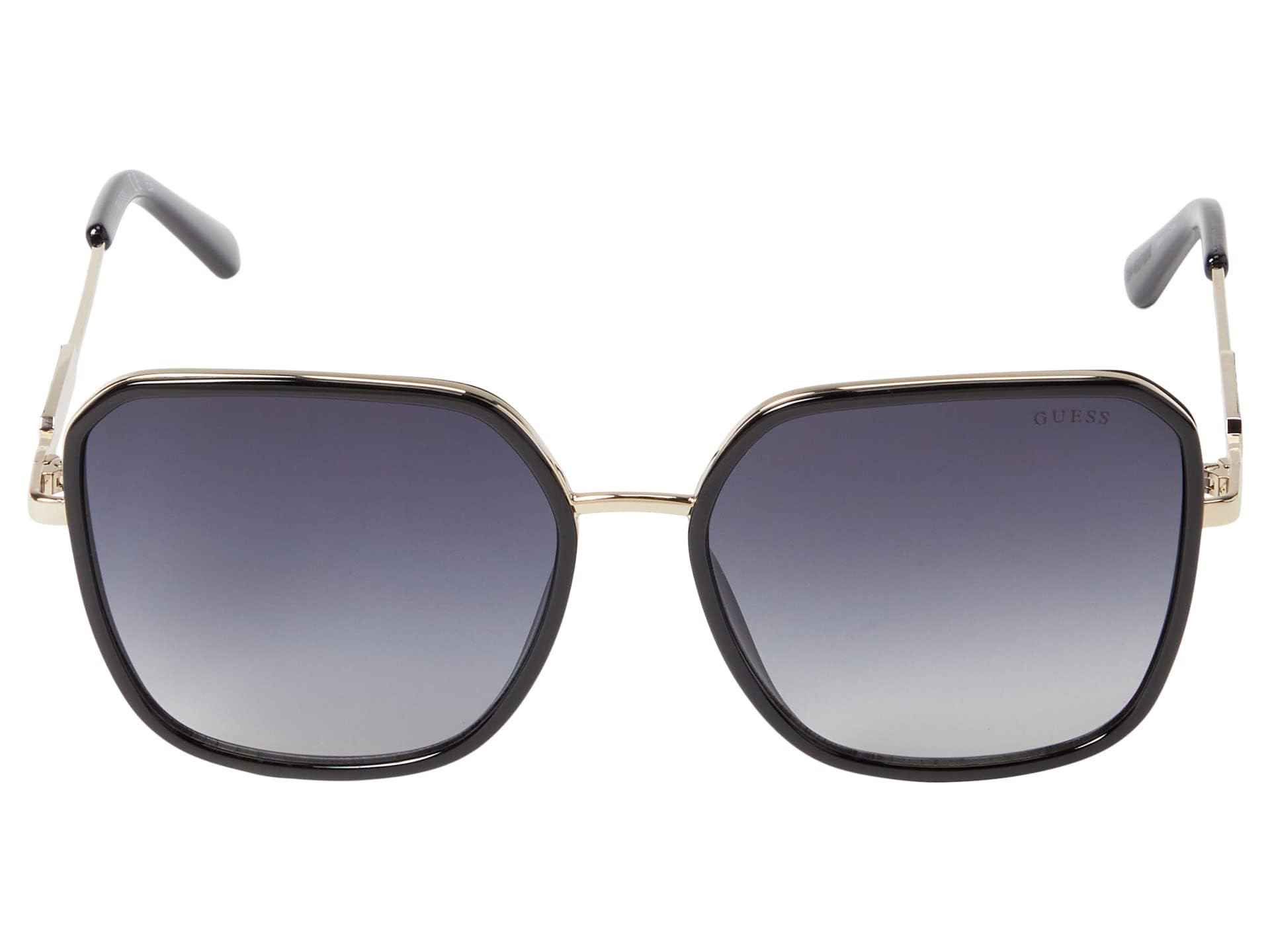 GUESS 59 mm GF6153 Shiny Black/Gradient Smoke One Size
