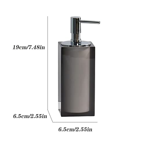 Hand soap Dispenser Luxury Fashionable Hotel Shampoo Shower Gel Split Bottle Resin Soap Dispenser Press Type Pump Bottle Liquid soap Pump Dispenser