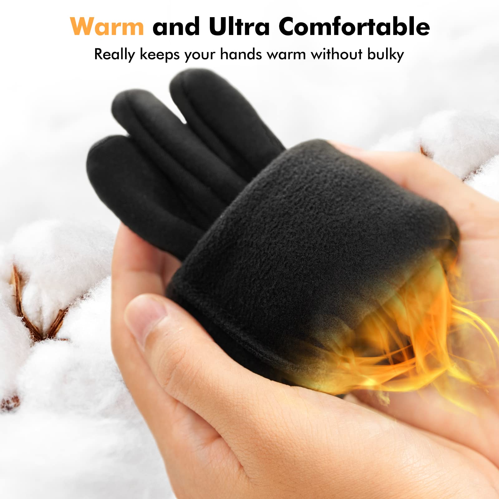 FREETOO Lightweight Running Gloves 2023 Newest, Flexible Touchscreen Winter Gloves Liners for Men Women - Thin Cold Weather Warm Gloves for Driving Cycling & Sporting, 5 Sizes