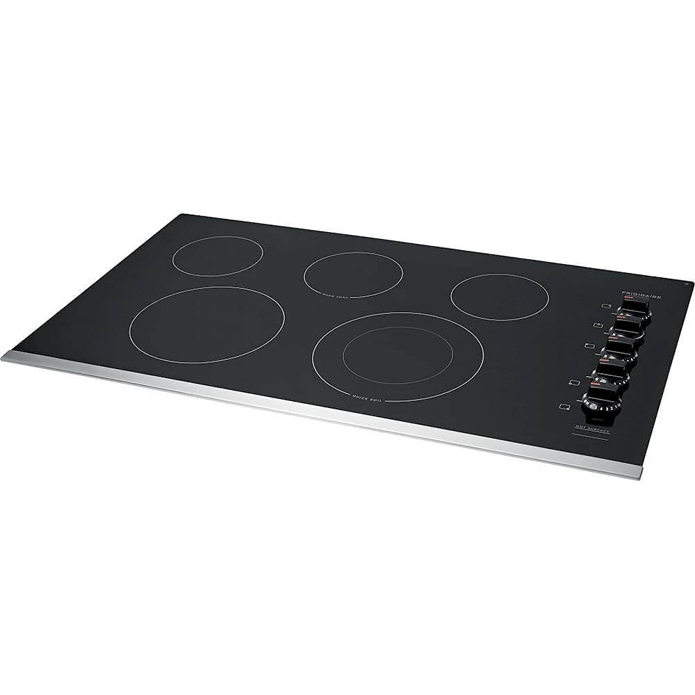Frigidaire FFEC3625US 36 Inch Electric Smoothtop Style Cooktop with 5 Elements in Stainless Steel