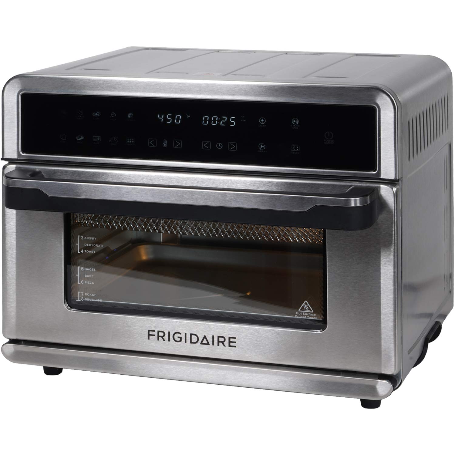 FRIGIDAIRE EAFO109-SS 27-Quart Digital Air Fryer Oven, Stainless, 27qt