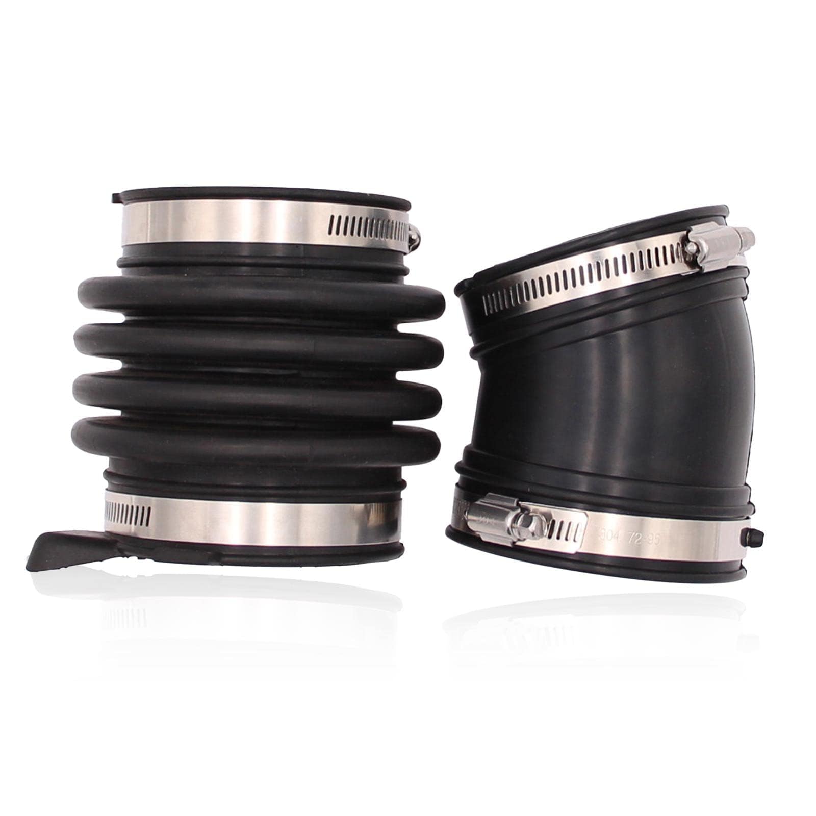 FUSCH Set of Air Intake Resonator Hose Tube Boot Duct Compatible with Infiniti 2006-2009 M35 3.5L 2006-2009 M45 3.5l 4.5l 2003-2007 G35 Replace# 16576-EG00A 16576-AL50A