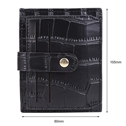 N/A Women Wallet Female Purse Leather Short Pattern Money Pocket Card Coin Holder Wallets Price Purses (Color : D, Size : 105 * 80mm)