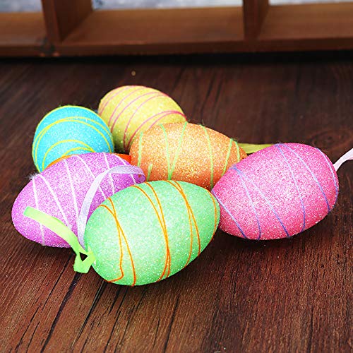 Hanging Car Charm Easter Holiday Party Foam Decorations Pendants Furnishing Home Easter Decoration Hangs Hanging Mistletoe Doorway