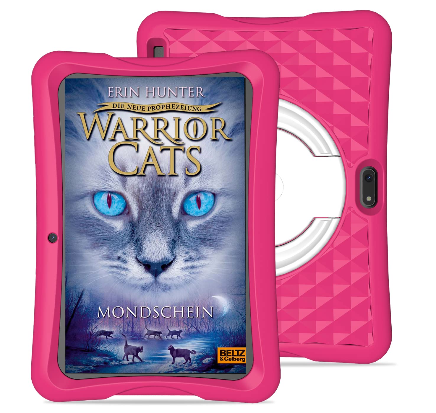 NOBKLEN 10 Inch Kids Android Tablet, Wi-Fi 6, 8000mAh Battery & Parental Control - 2024 Release with Teacher-Approved Apps, and Silicone Shockproof Case for Kids Ages 3-12