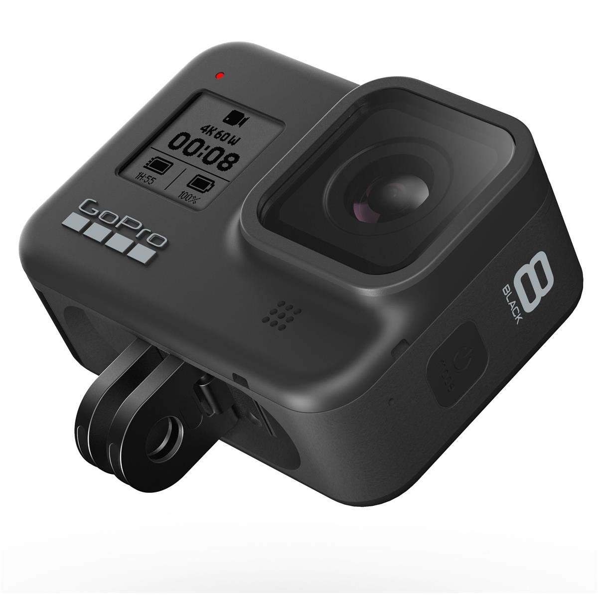 GoPro HERO8 Black - Waterproof Action Camera with Touch Screen 4K Ultra HD Video 12MP Photos 1080p Live Streaming Stabilization