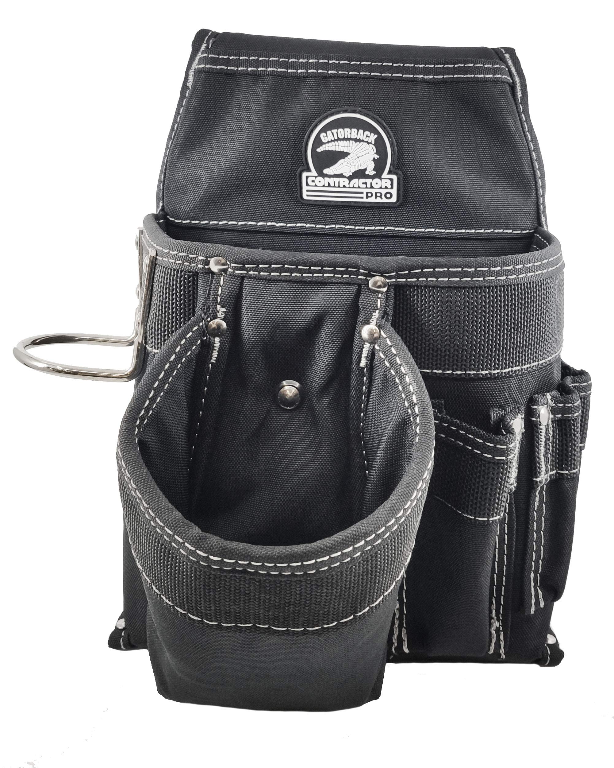 Gatorback Professional Carpenter's Tool Belt Combo w/Air-Channel Pro Comfort Back Support Belt. (Medium 31-35 Inch Waist)