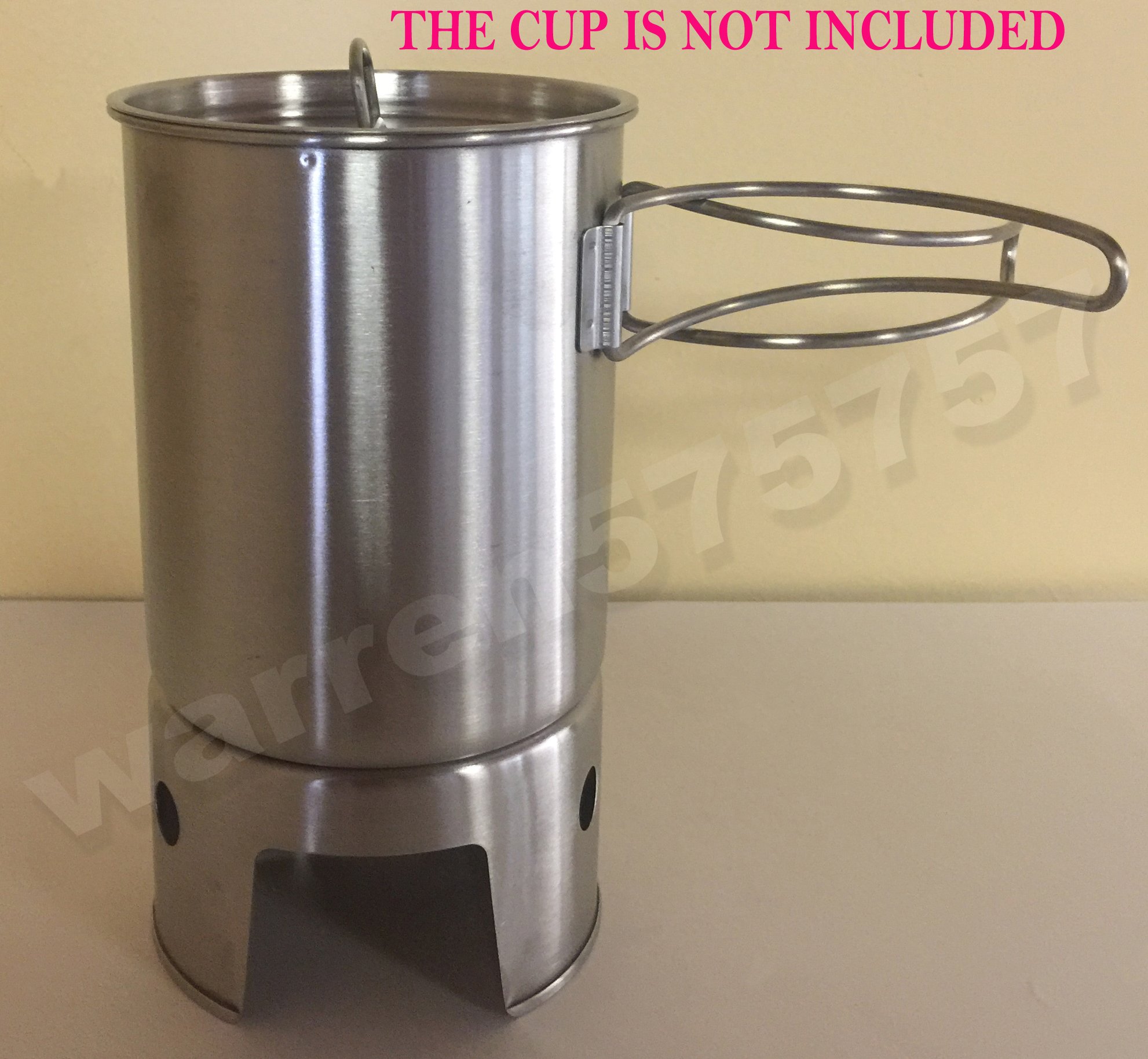 G.A.K New Stainless Steel Bottle Backpacking Stove
