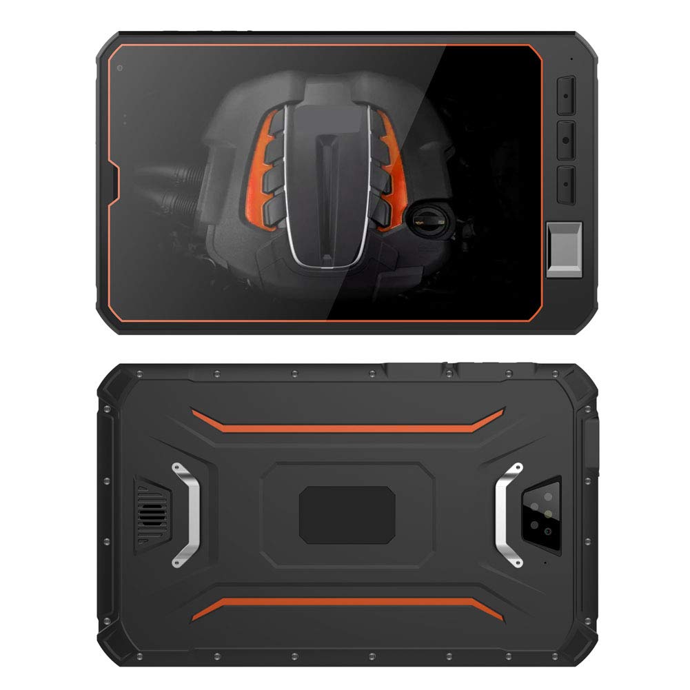 HiDON 10.1inch win10 Waterproof Tablets IP68 Z8350 CPU Supports OTG/4g Network/Rugged Tablets with 10000mAh Battery Rugged Tablets