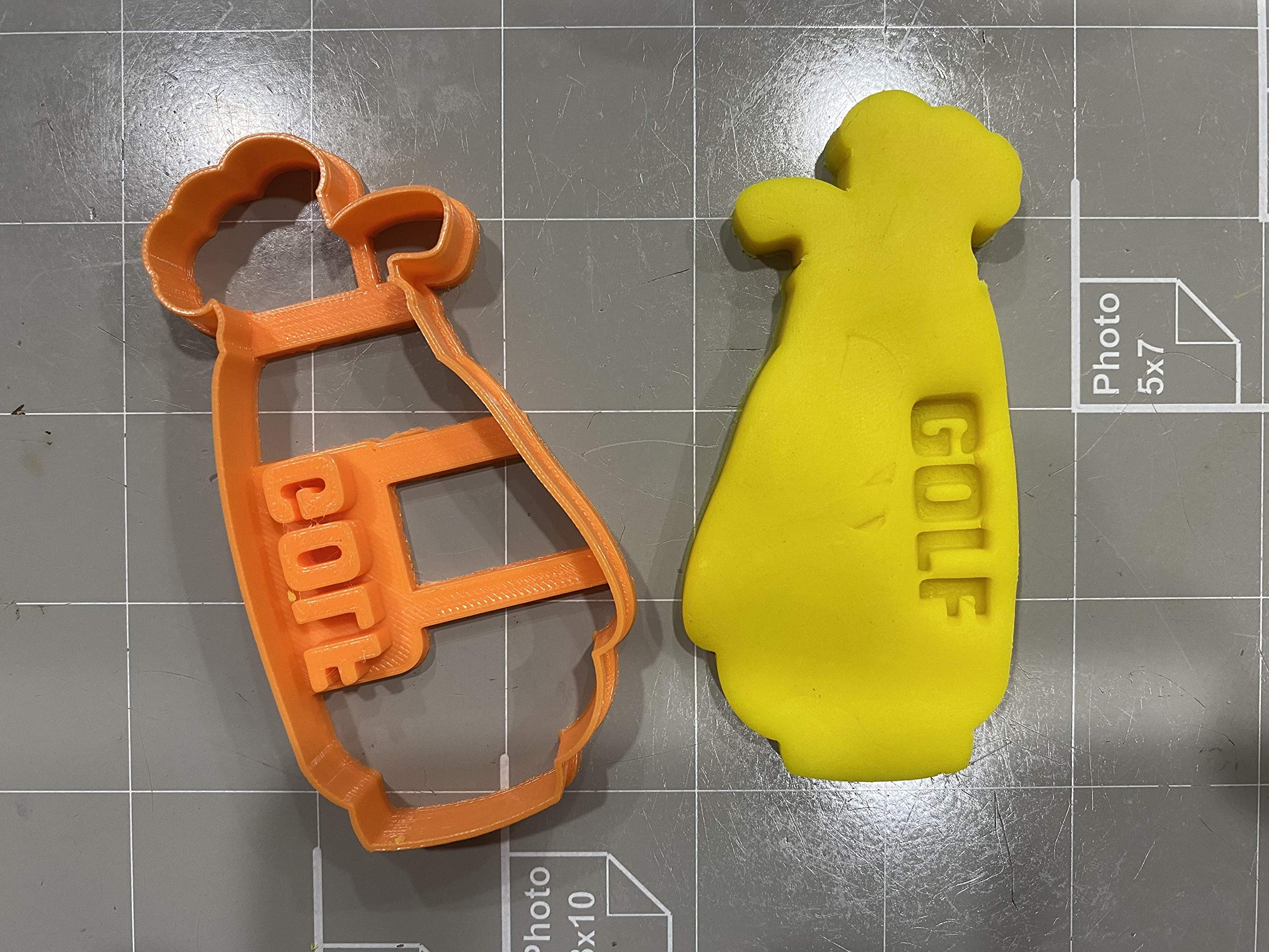 Golf Bag Cookie Cutter