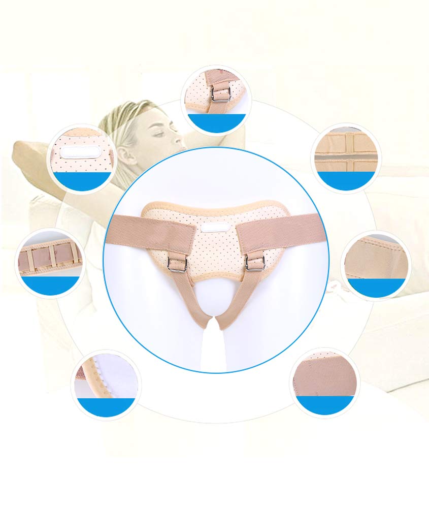 GHzzY Hernia Belt for Surgery & Injury Recovery - Hernia Support Truss for Single/Double Inguinal or Sports Hernia with 4 Compression Pads(2 Pack),Adult